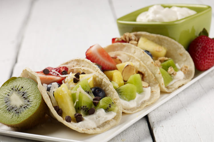 Mini Fruit Tacos
