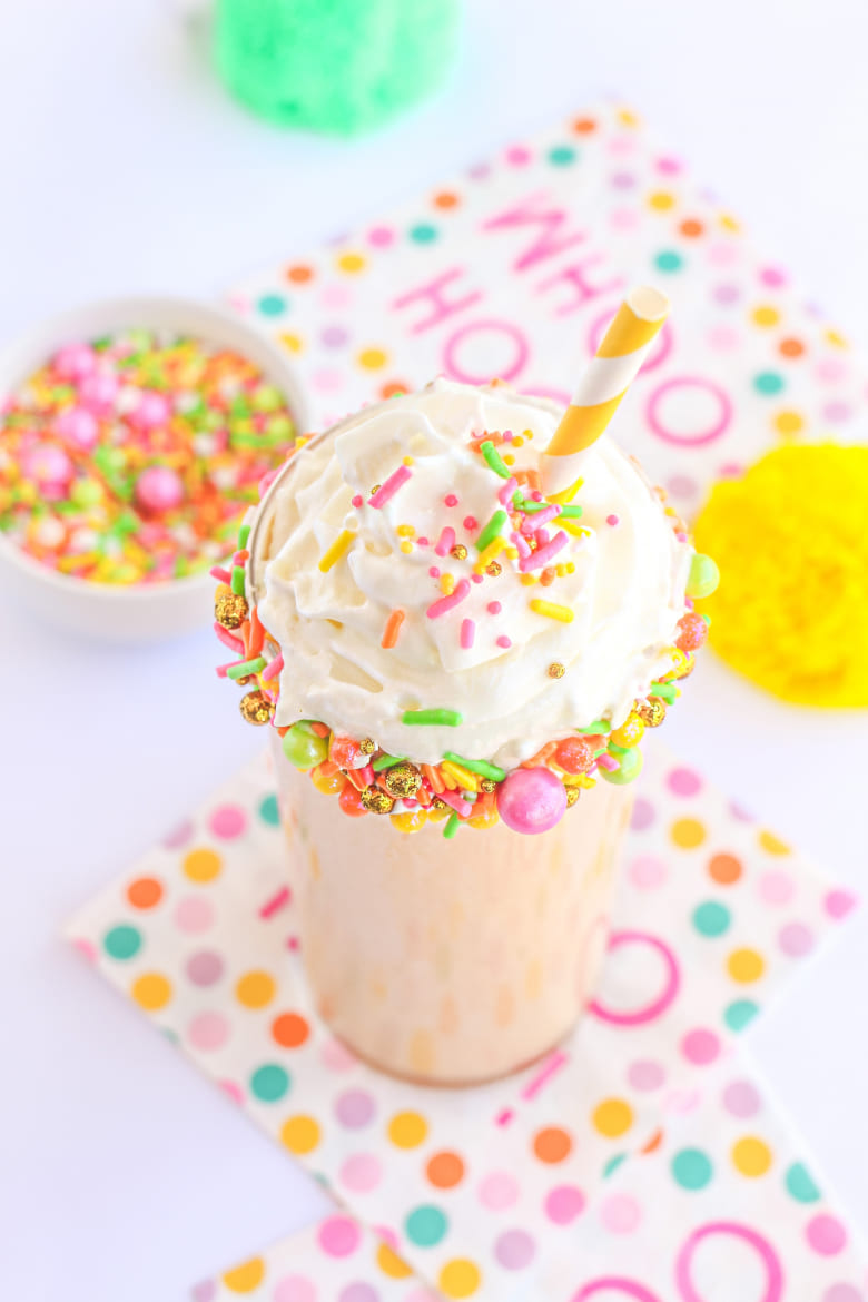 Orange creamsicle milkshakes |FDF