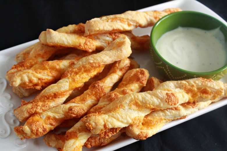 Puff Pastry Cheese Straws